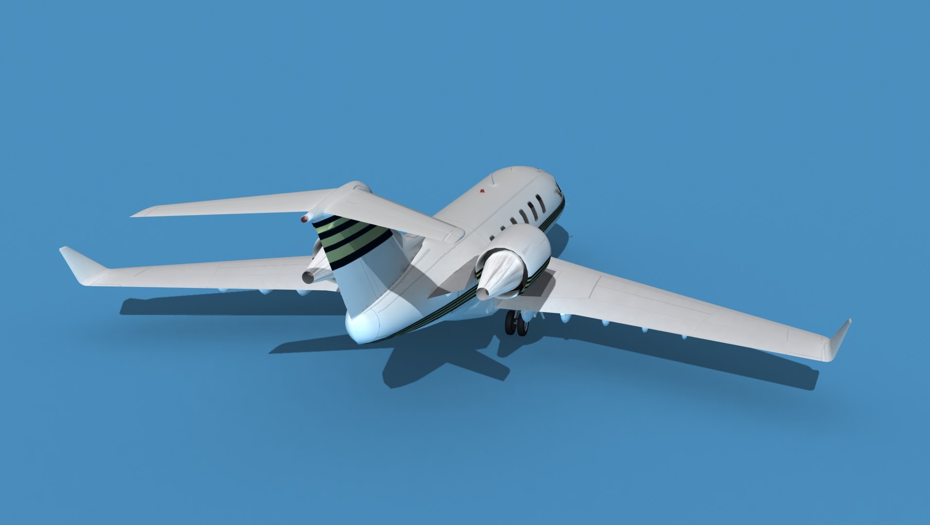 Bombardier CL604 Challenger V08 3D - TurboSquid 1913573