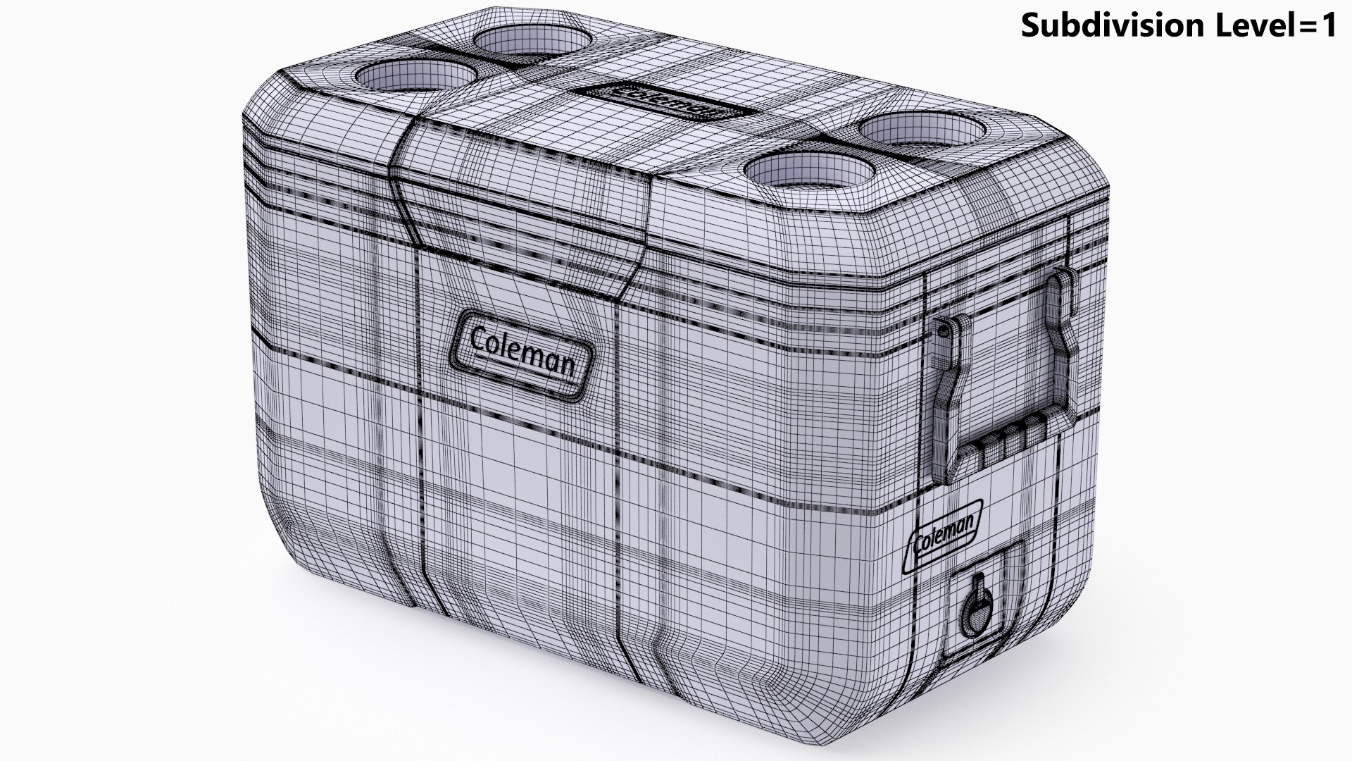 3D Ice Chest Coleman 02(1) Model - TurboSquid 2117517