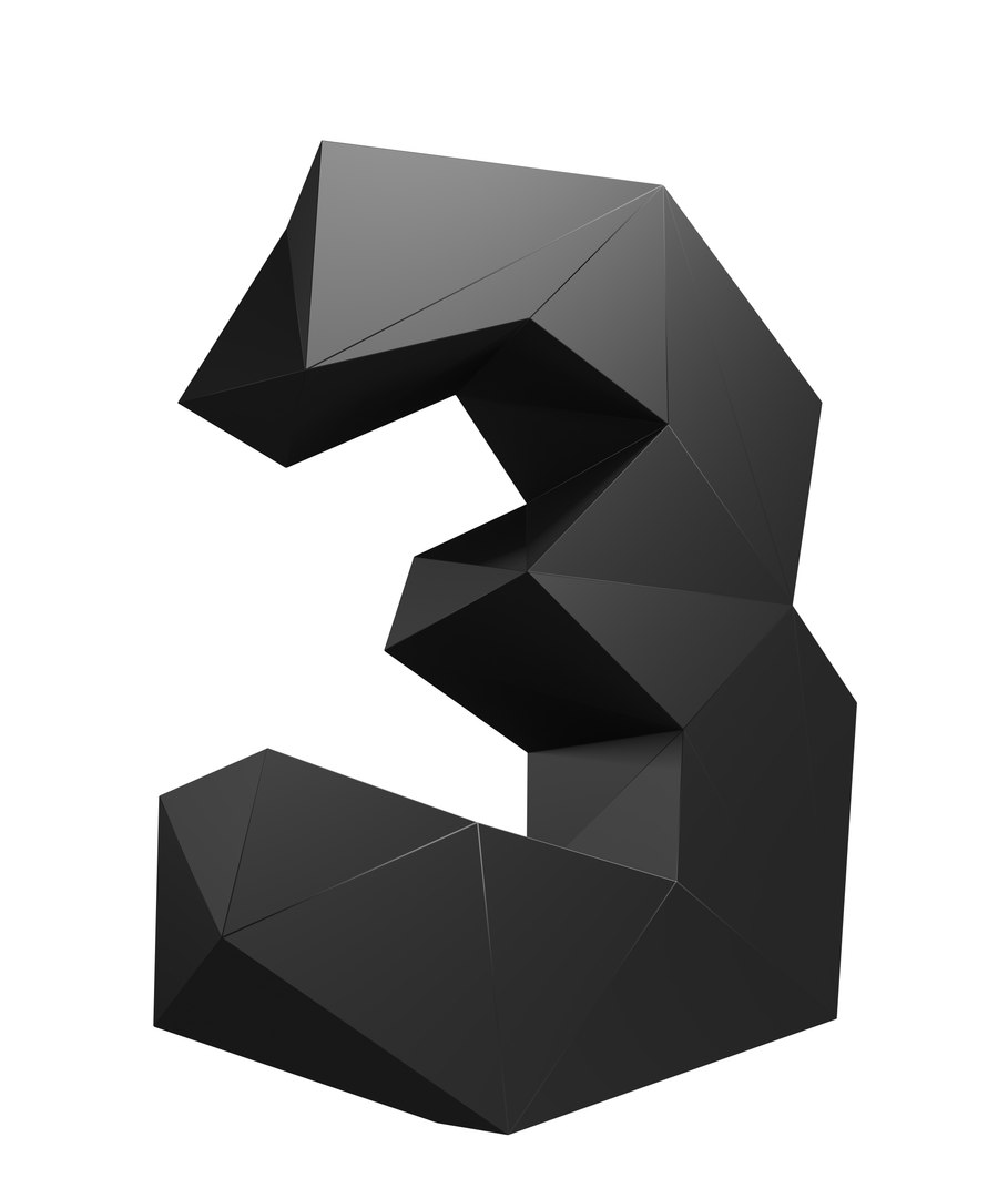 Free 3D Model Numbers - TurboSquid 1340147