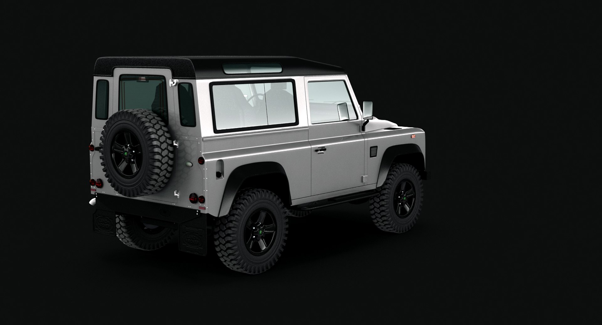 Land Rover Defender 90 3ds