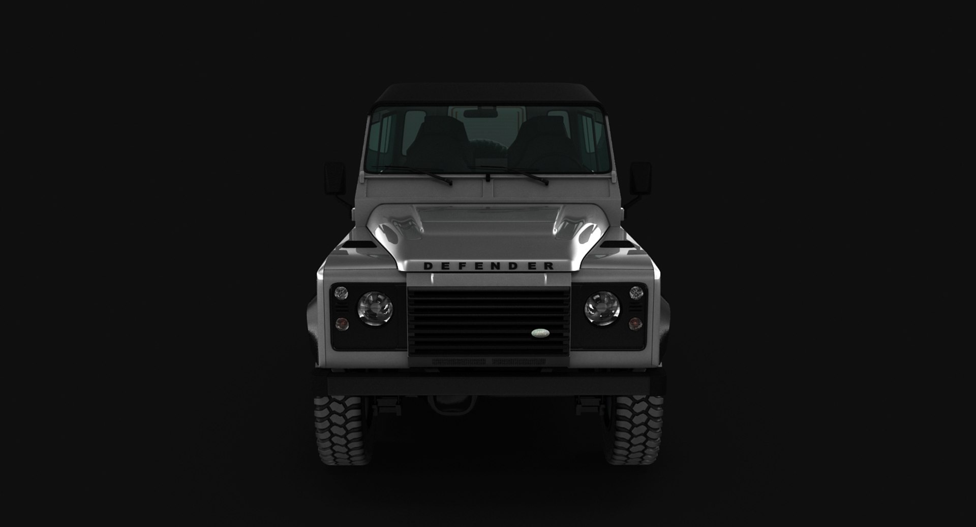 Land Rover Defender 90 3ds