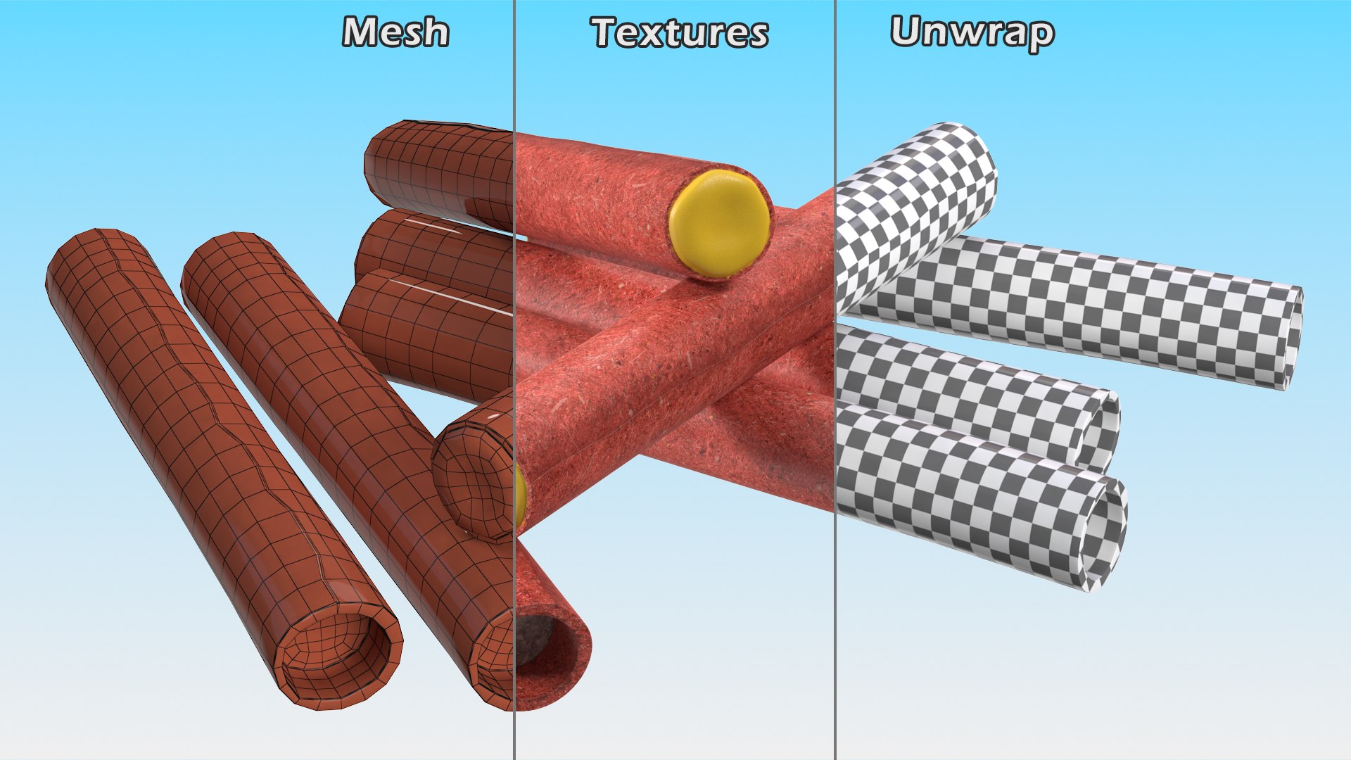 Heap Of Firecrackers Model - TurboSquid 2201997