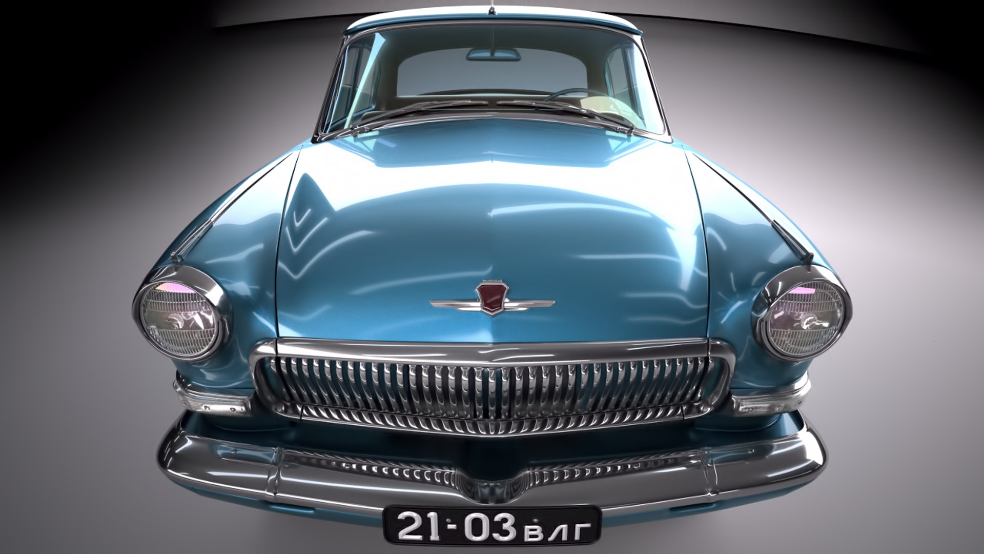 Gaz Volga 21 3rd 3D Model - TurboSquid 1188362
