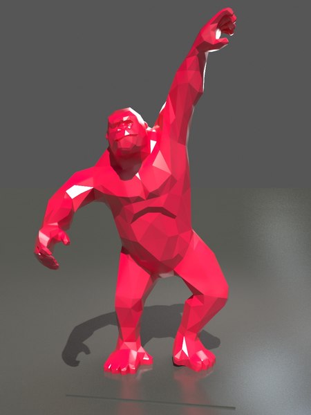 3d king kong model
