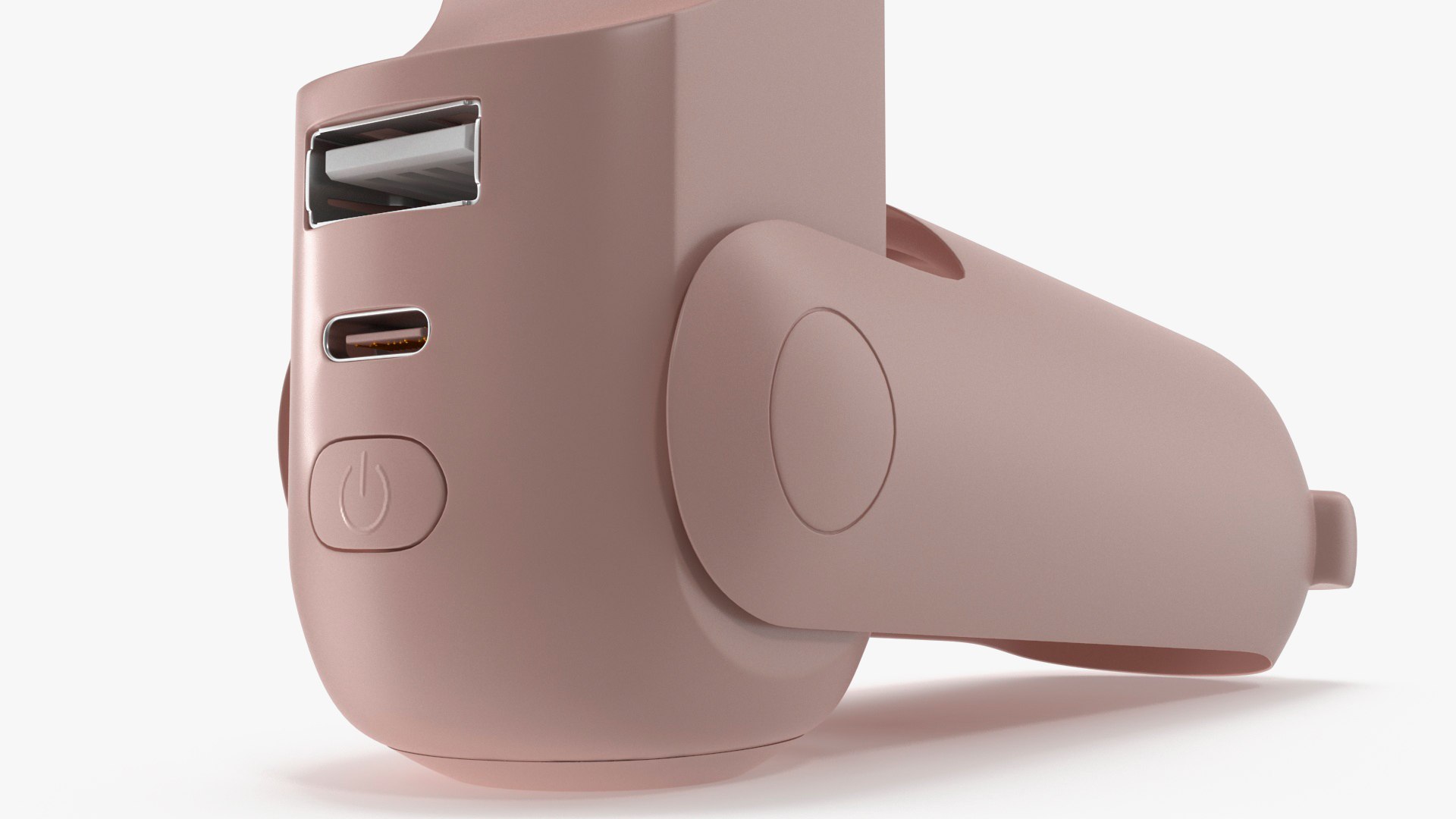 Portable Jisulife Mini Fan Pink 3D Model - TurboSquid 2128293