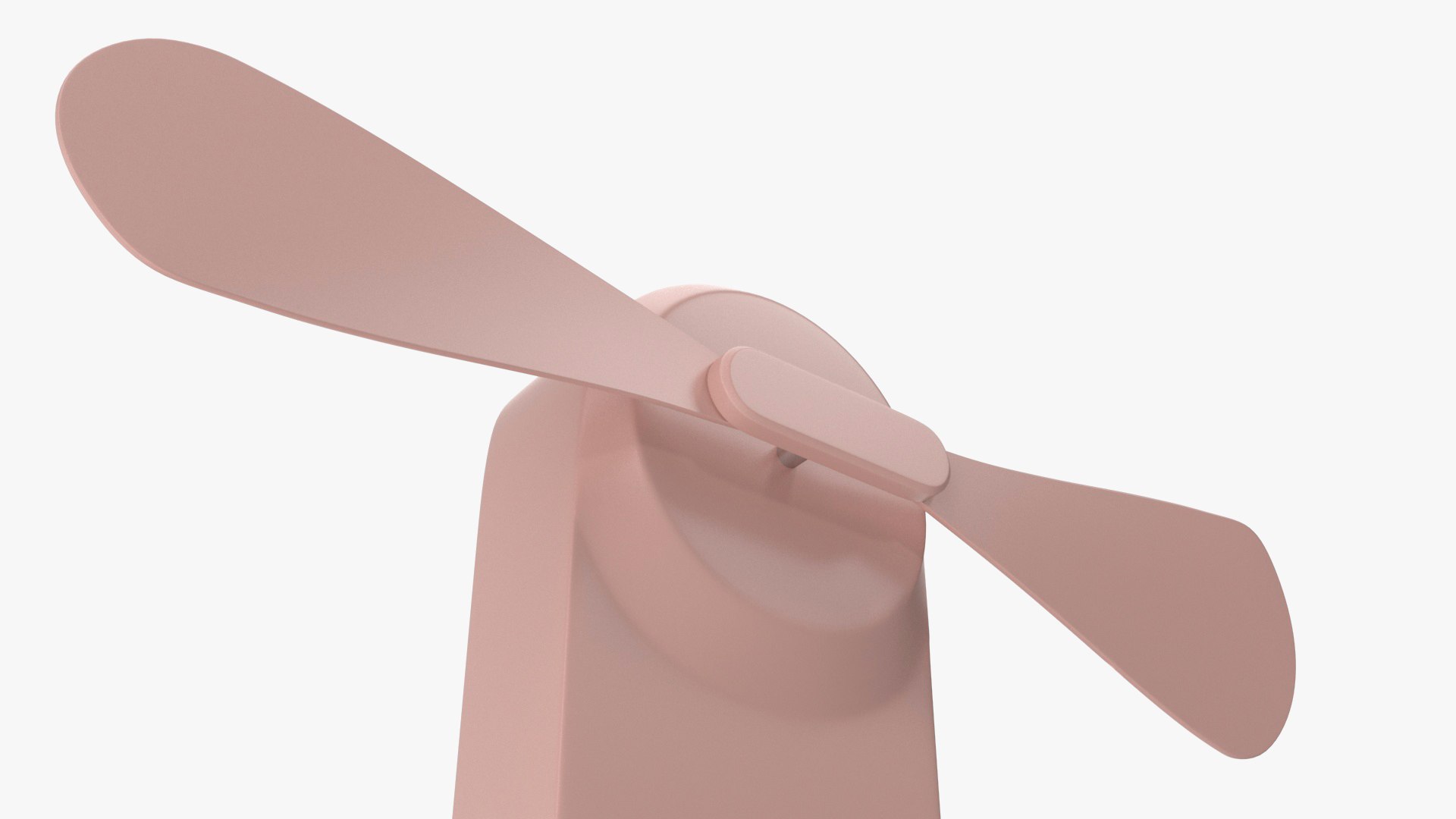 Portable Jisulife Mini Fan Pink 3D Model - TurboSquid 2128293