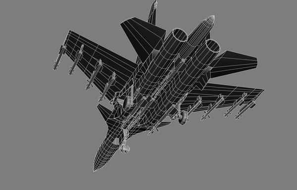 3ds max su-37 su fighter