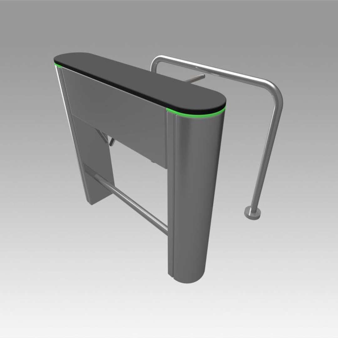 3D Turnstile - TurboSquid 1369222