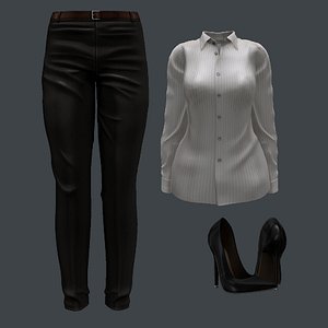 Rigged Pants 3D Models for Download | TurboSquid