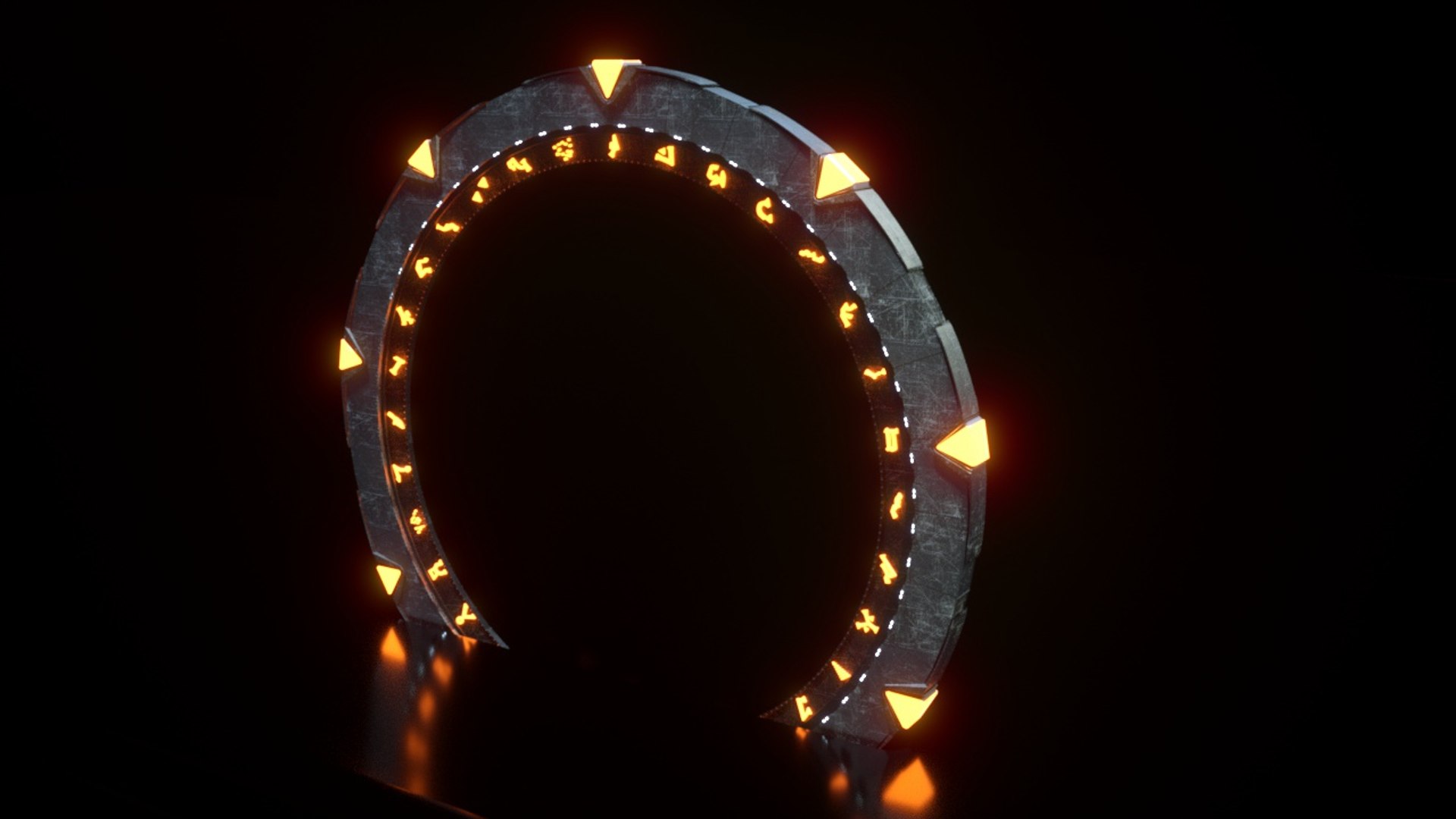 Stargate 3D Model - TurboSquid 1200685