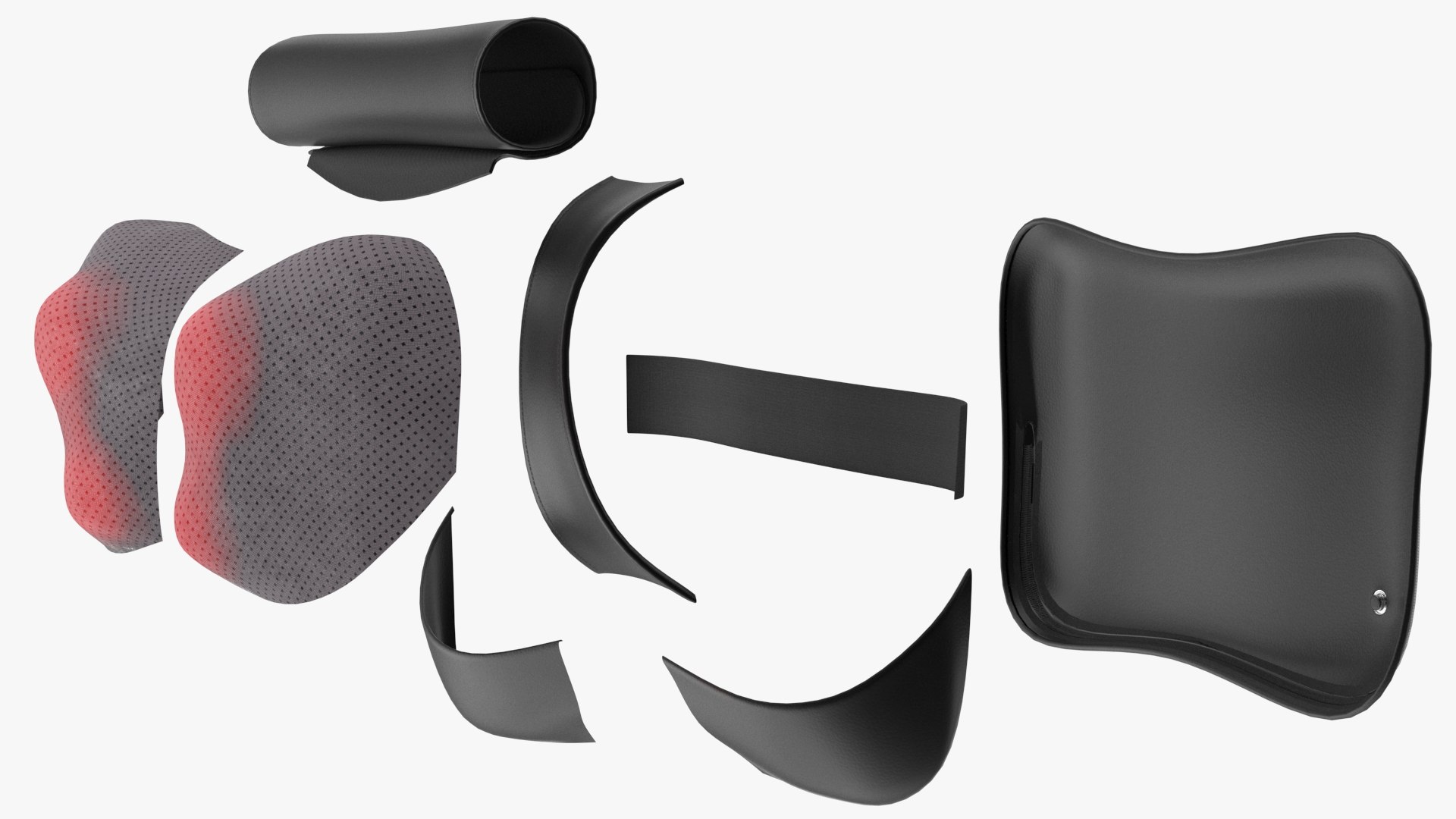 Massage Pillow Open 3D Model - TurboSquid 2097763