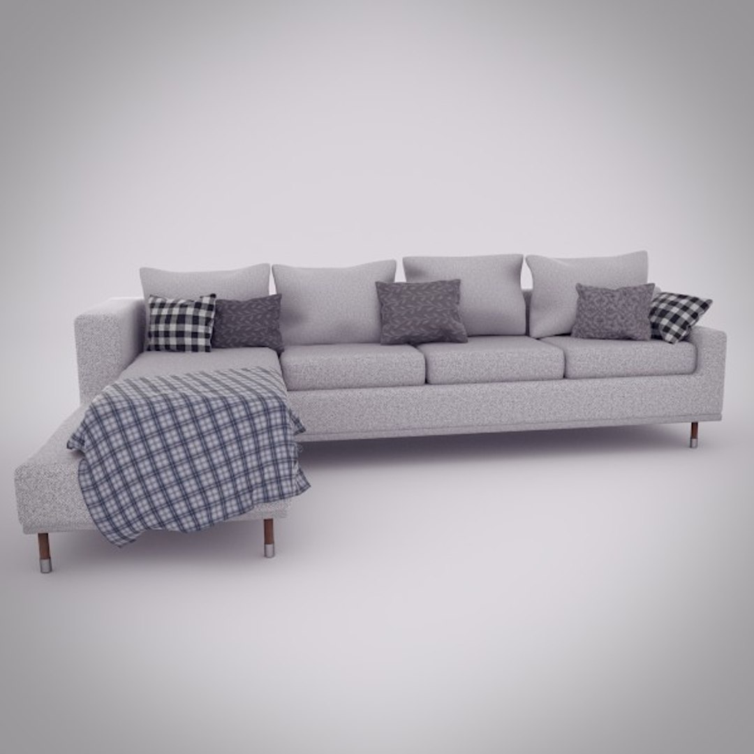 3d Model Simple Couch