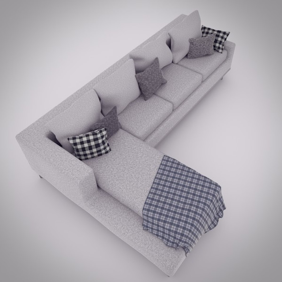 3d Model Simple Couch