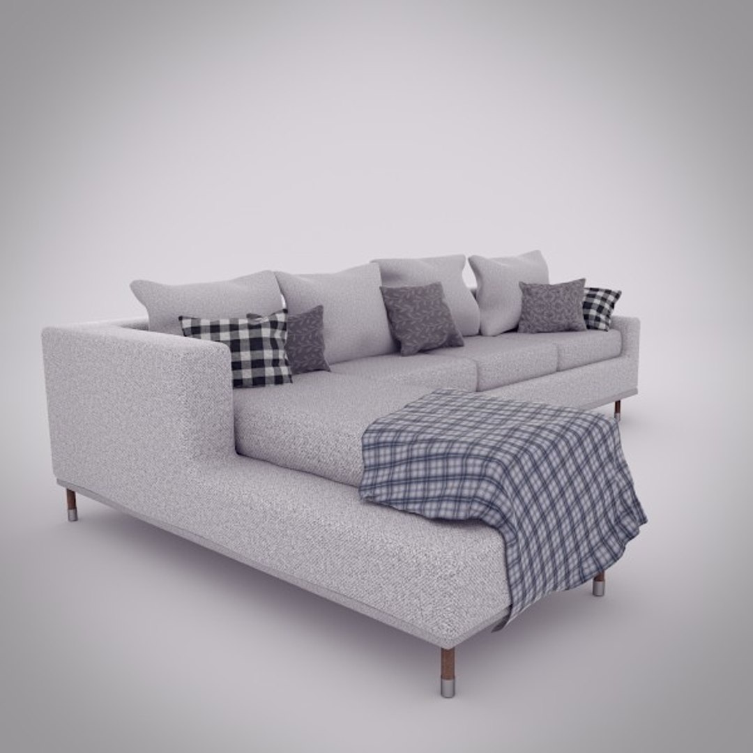 3d Model Simple Couch