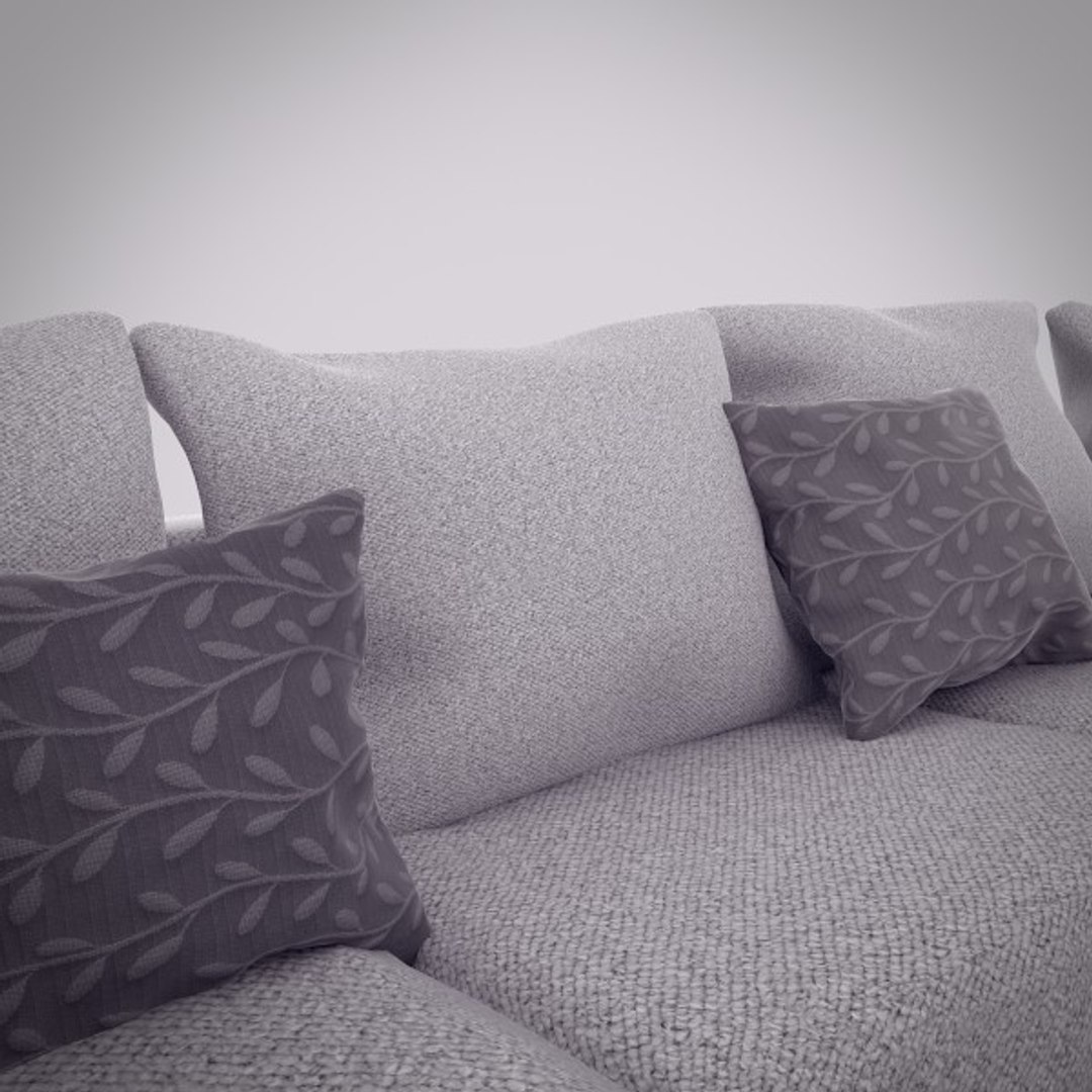 3d Model Simple Couch