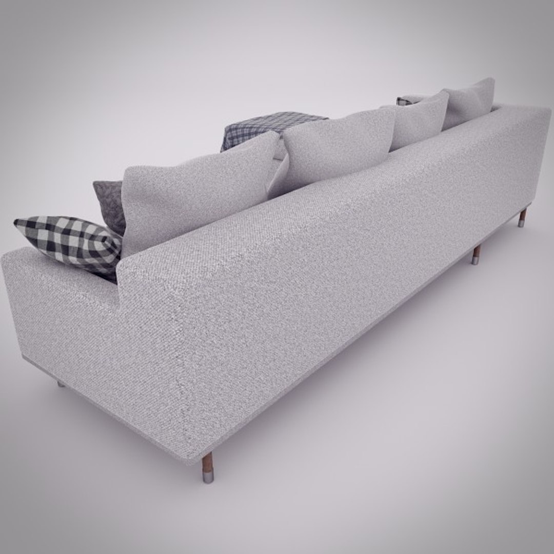 3d Model Simple Couch