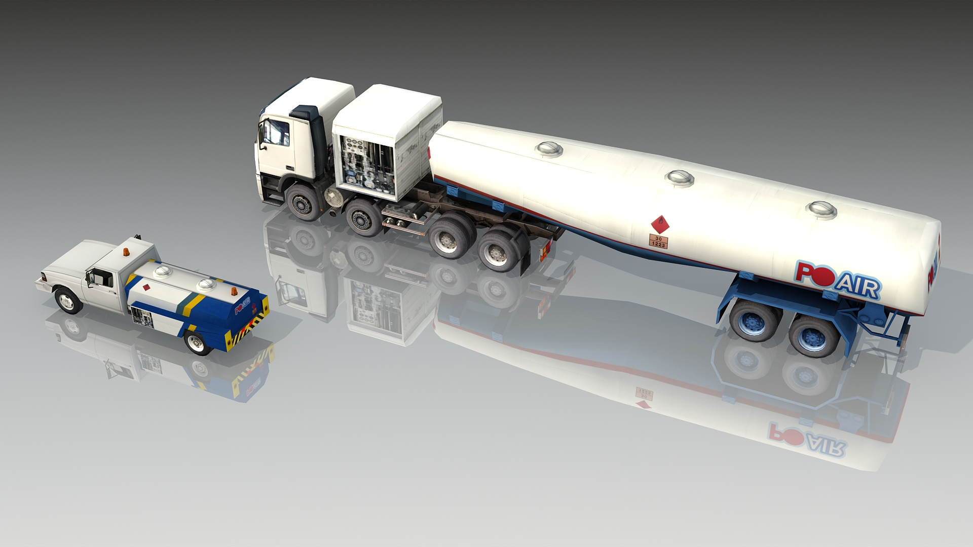 Airport vehicles 2 Model 3D model - TurboSquid 1719570