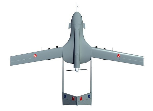Unmanned uav bayraktar model - TurboSquid 1316627