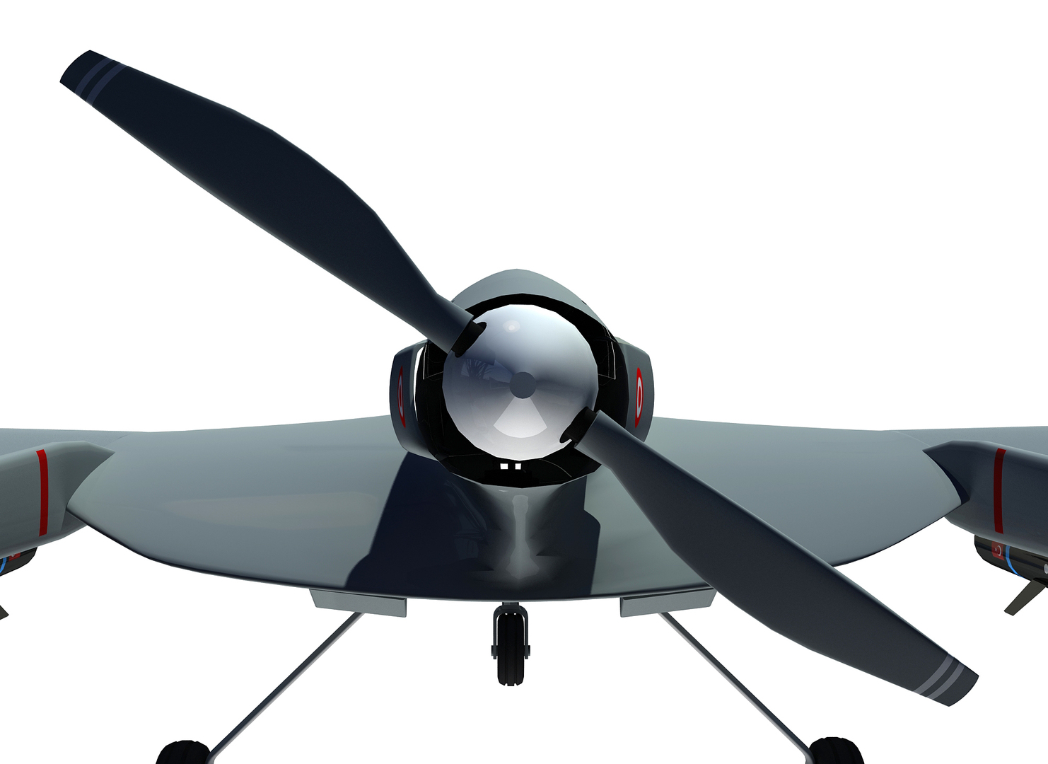 Unmanned uav bayraktar model - TurboSquid 1316627
