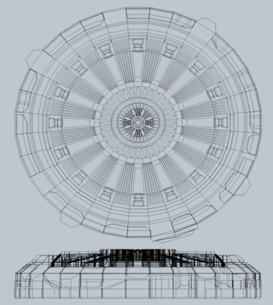 generator space 3d model