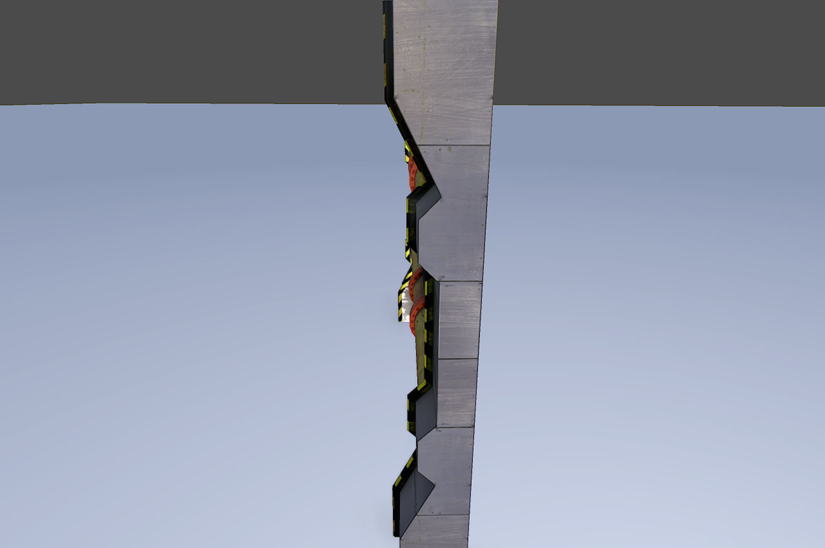 3d Model Of Modular Wall Ready