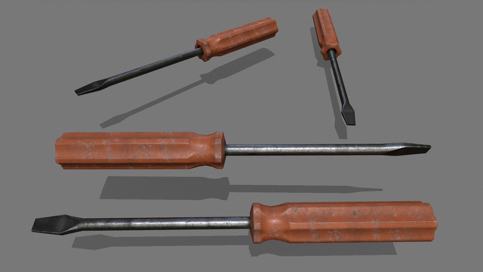 Screwdriver 3 3D model - TurboSquid 1541544