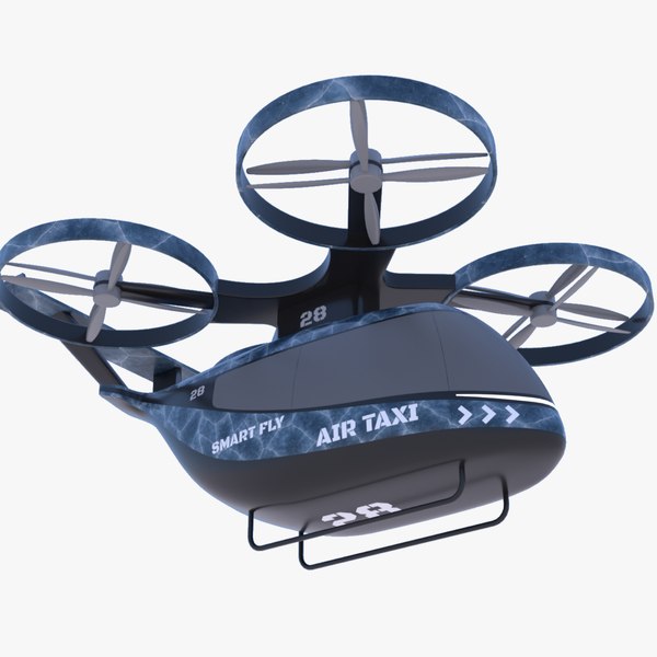 에어 택시 2025 PBR II 3D 모델 - TurboSquid 2367491