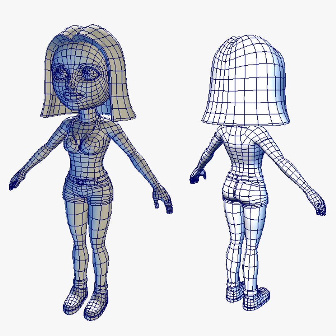 3d Avatars Character Model