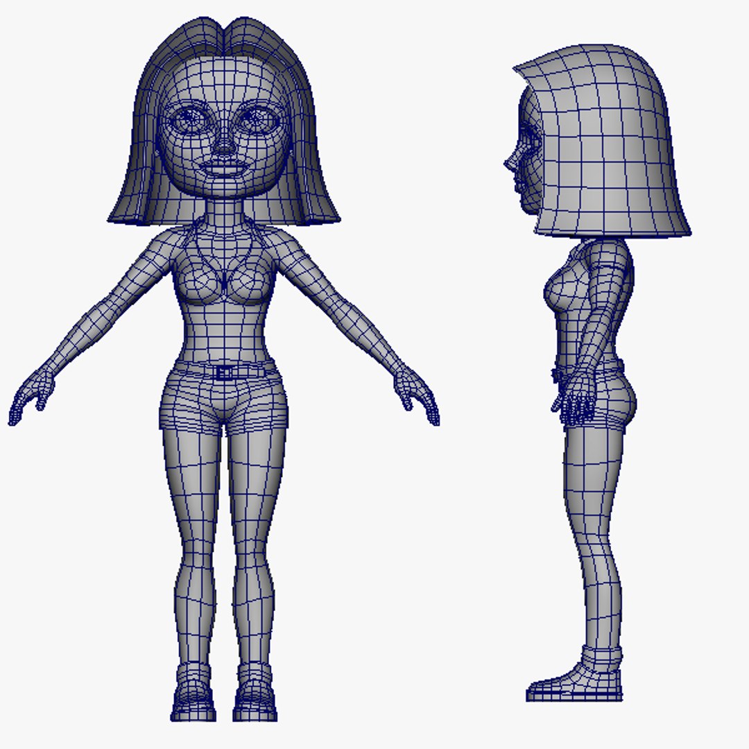 3d Avatars Character Model