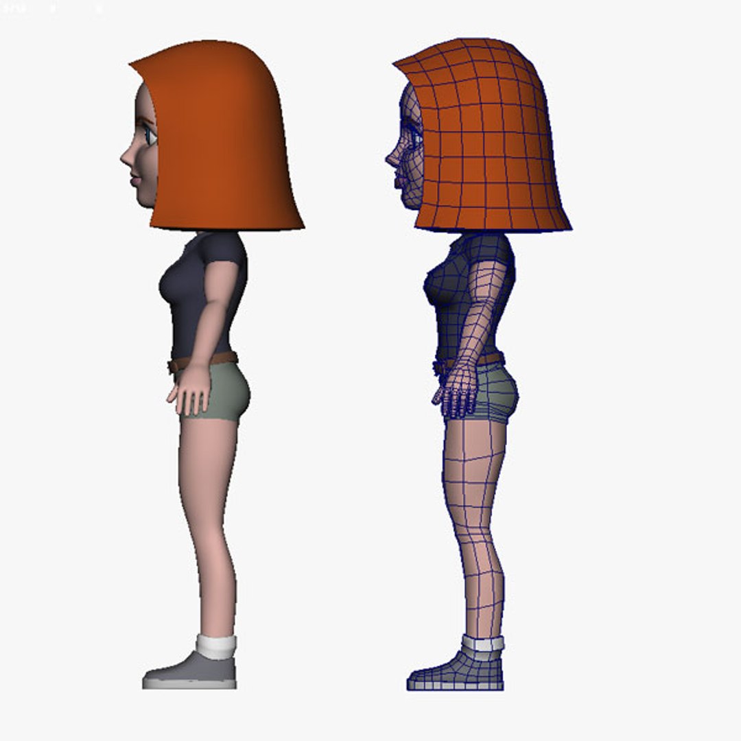 3d Avatars Character Model