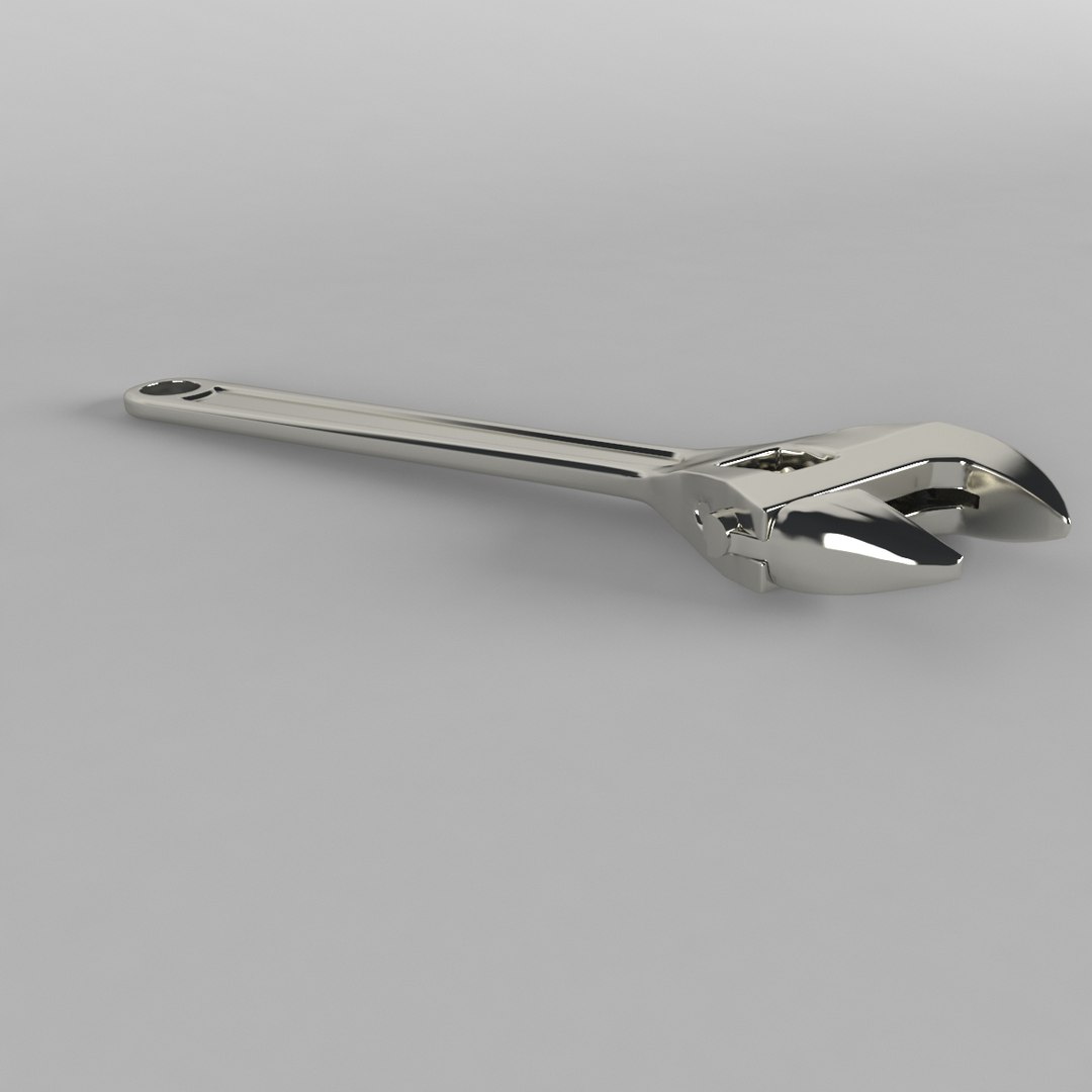 3D Wrench Adjustable - TurboSquid 1170452