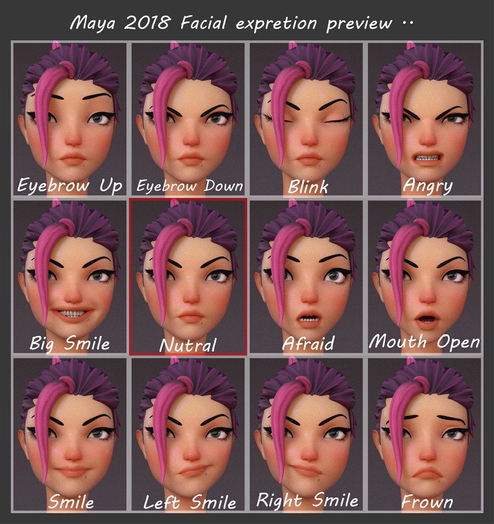 3D VioletMaya2018 Model - TurboSquid 1737727