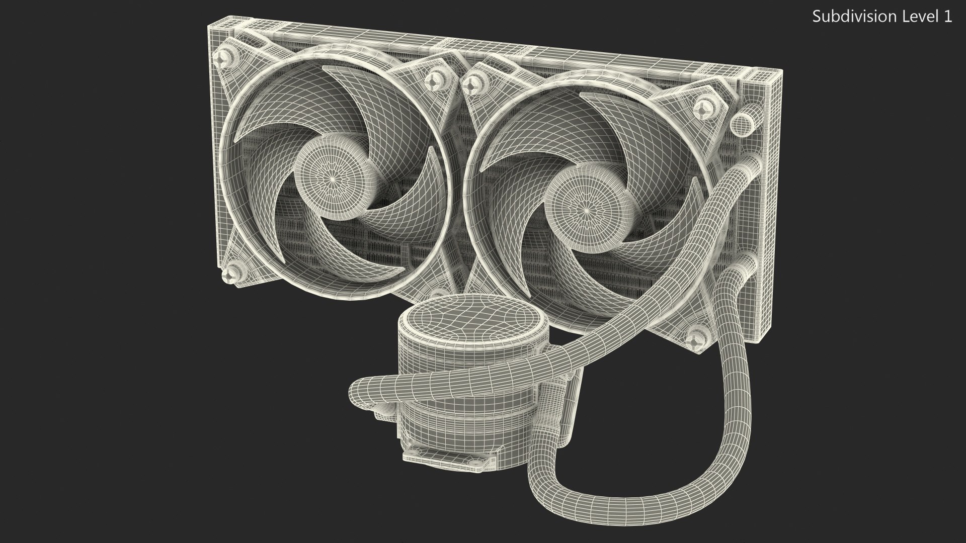 3D cooler master masterliquid pro model - TurboSquid 1494454