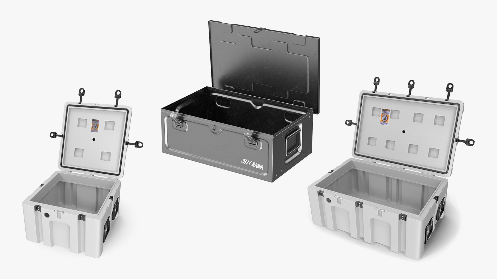 3D Military Boxes Collection Model - TurboSquid 2200254