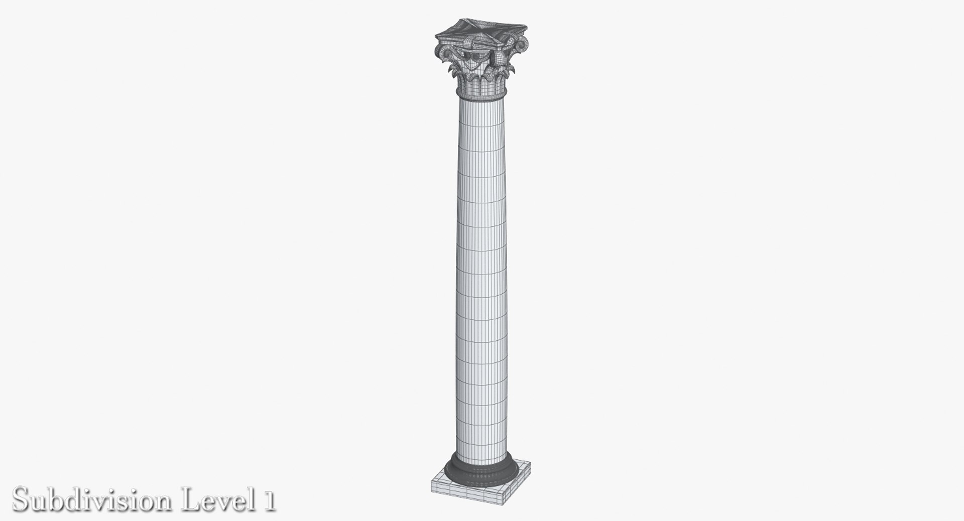 Column 3 3d Model