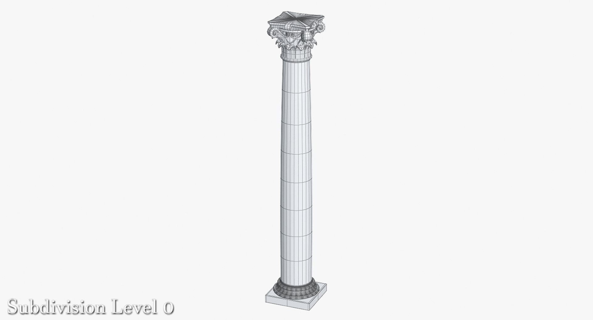 Column 3 3d Model