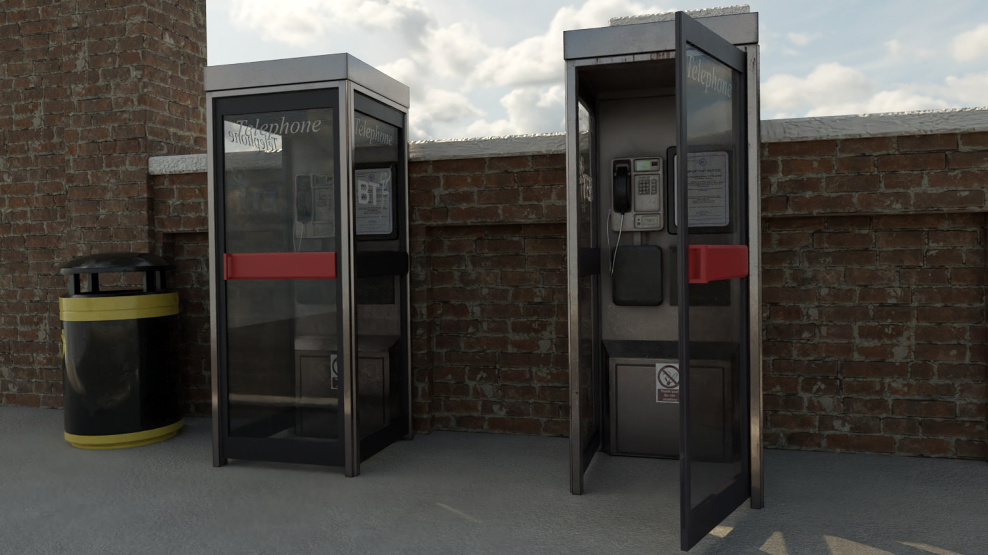 3D BT Phone Box - TurboSquid 2197918