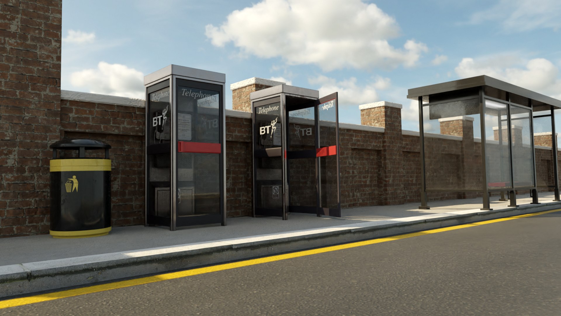 3D BT Phone Box - TurboSquid 2197918