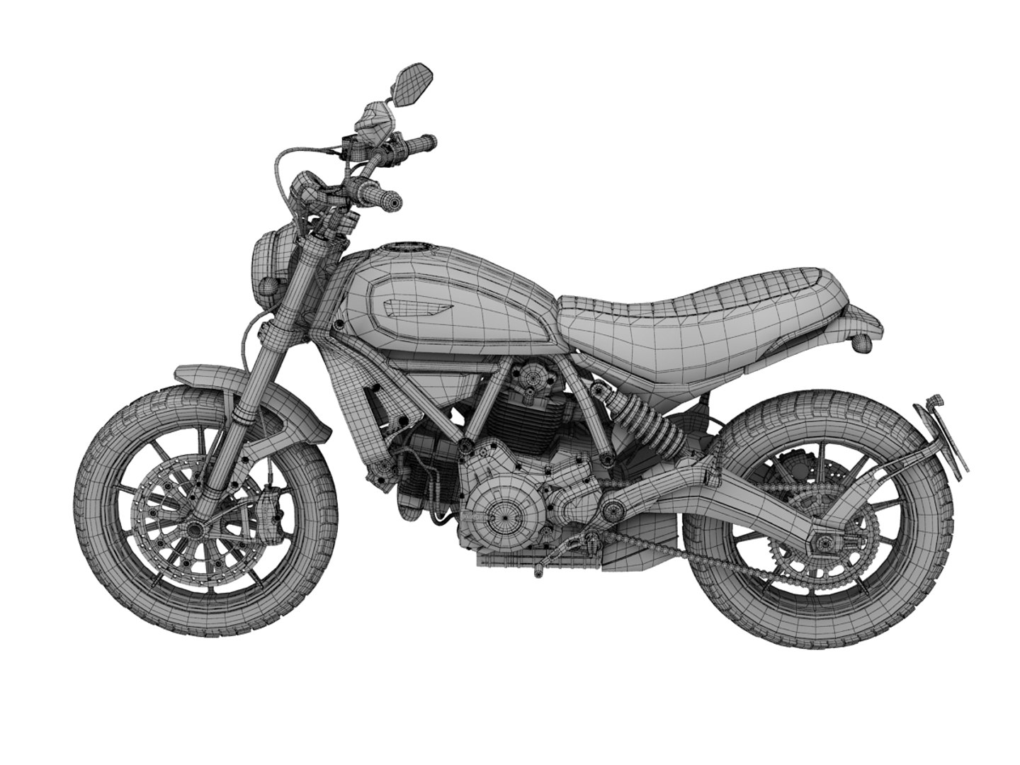 Dxf Ducati Scrambler Icon 2016