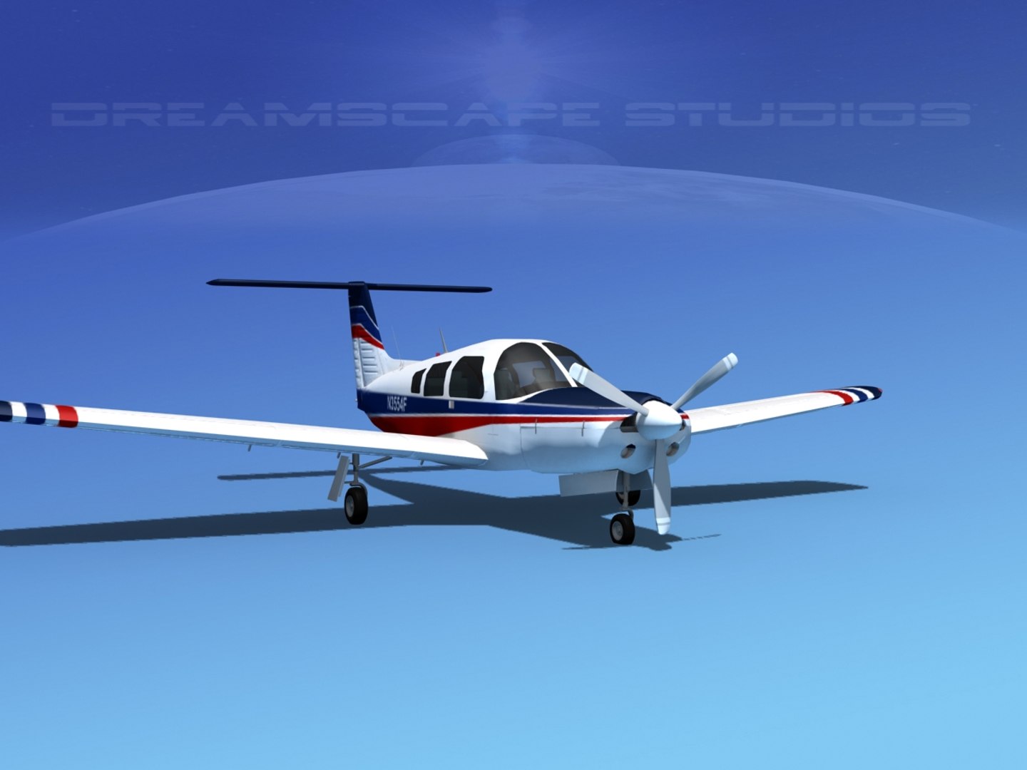 3d Propeller Piper Arrow Iii