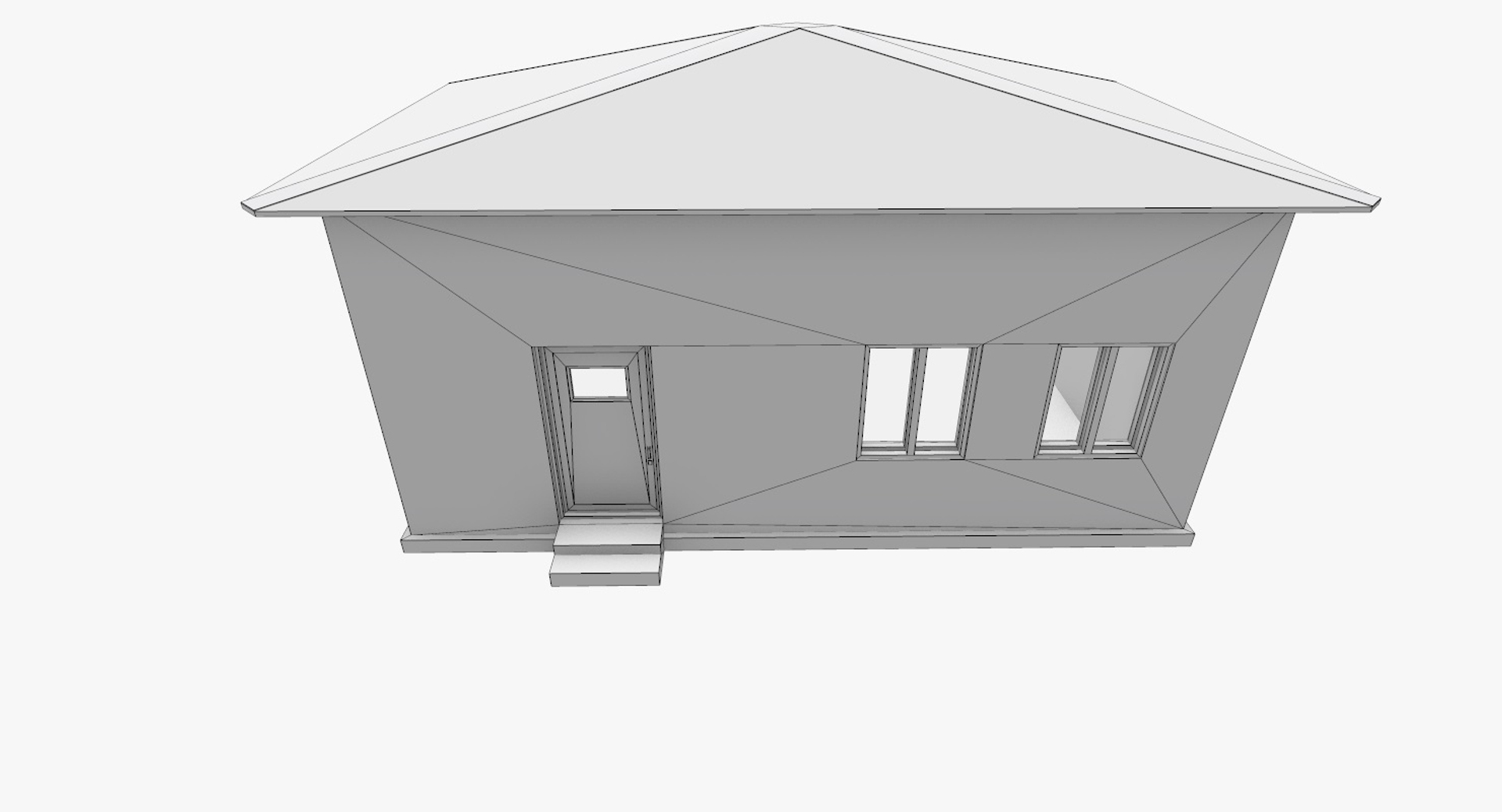3D Model Border Crossing Station - TurboSquid 1215322