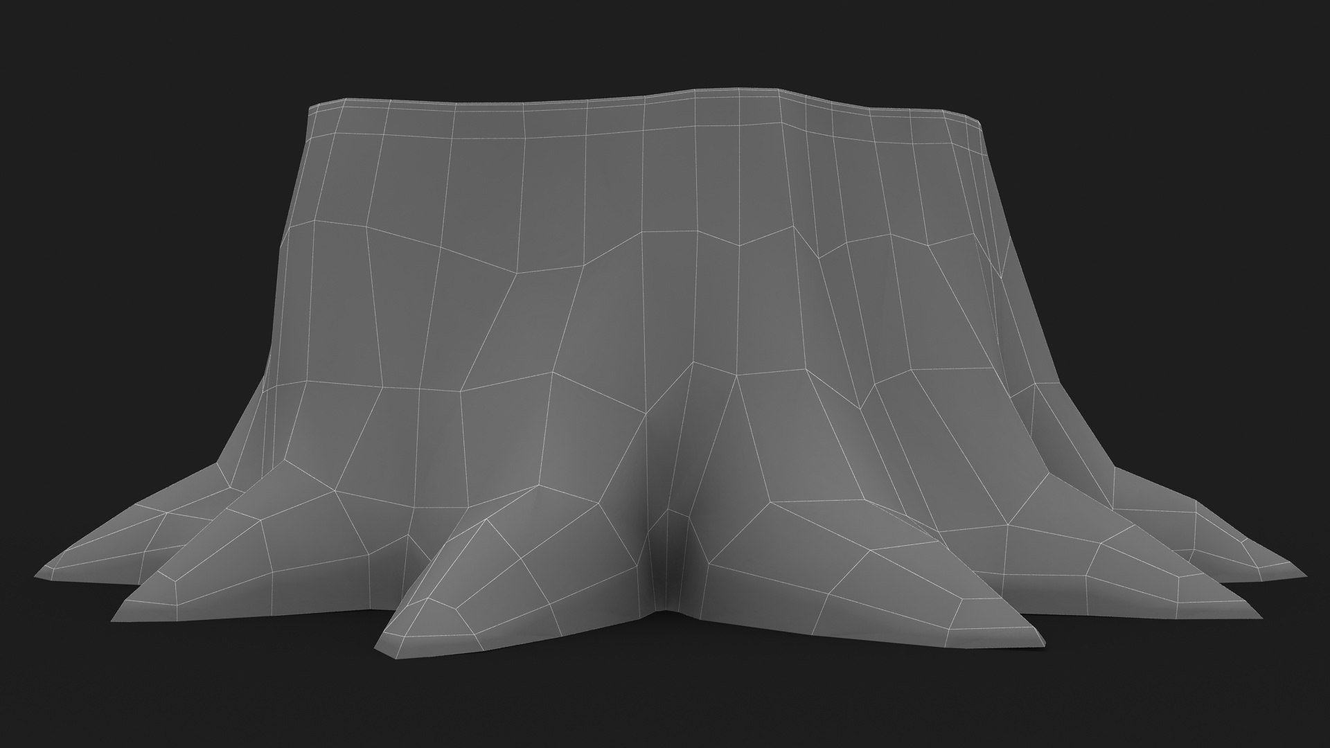 3D realistic tree stump 2 - TurboSquid 1553120