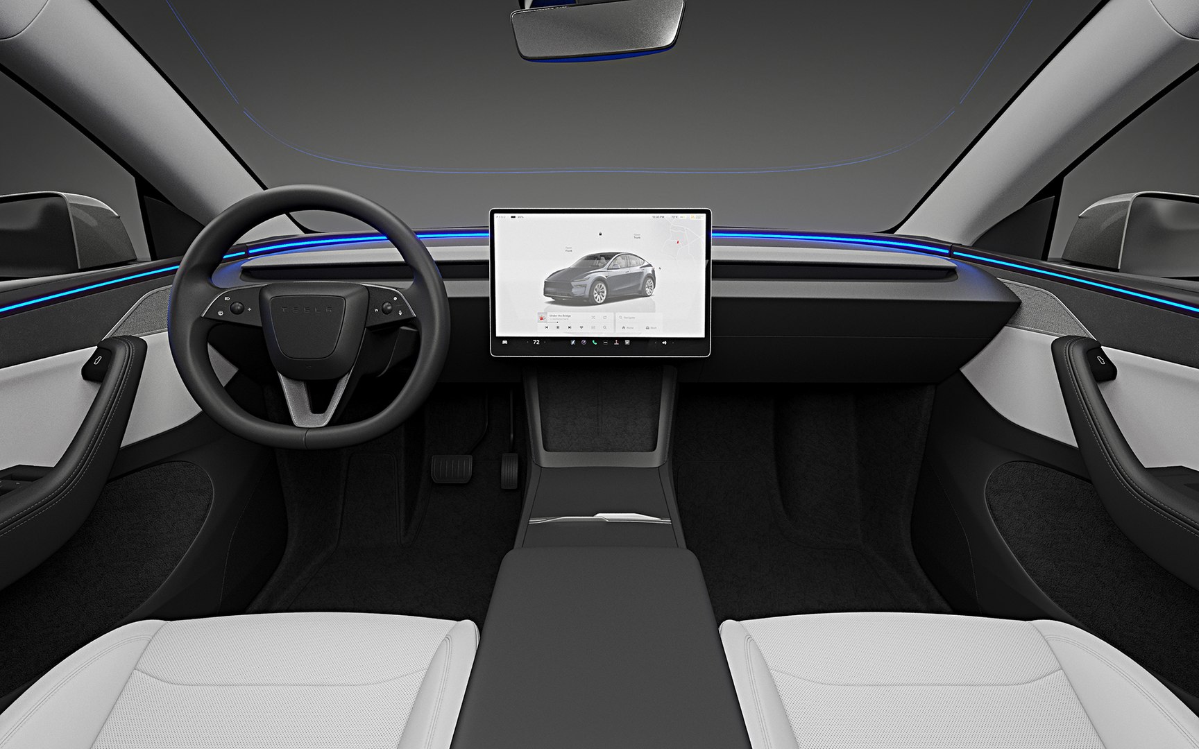 2025 Tesla Model Y Pearl White 3D Model - TurboSquid 2382501