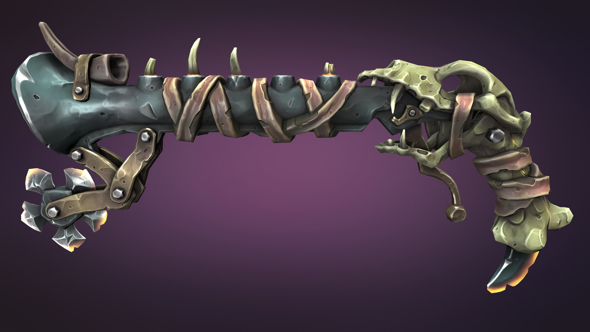 3D Desert Musket - TurboSquid 2116396