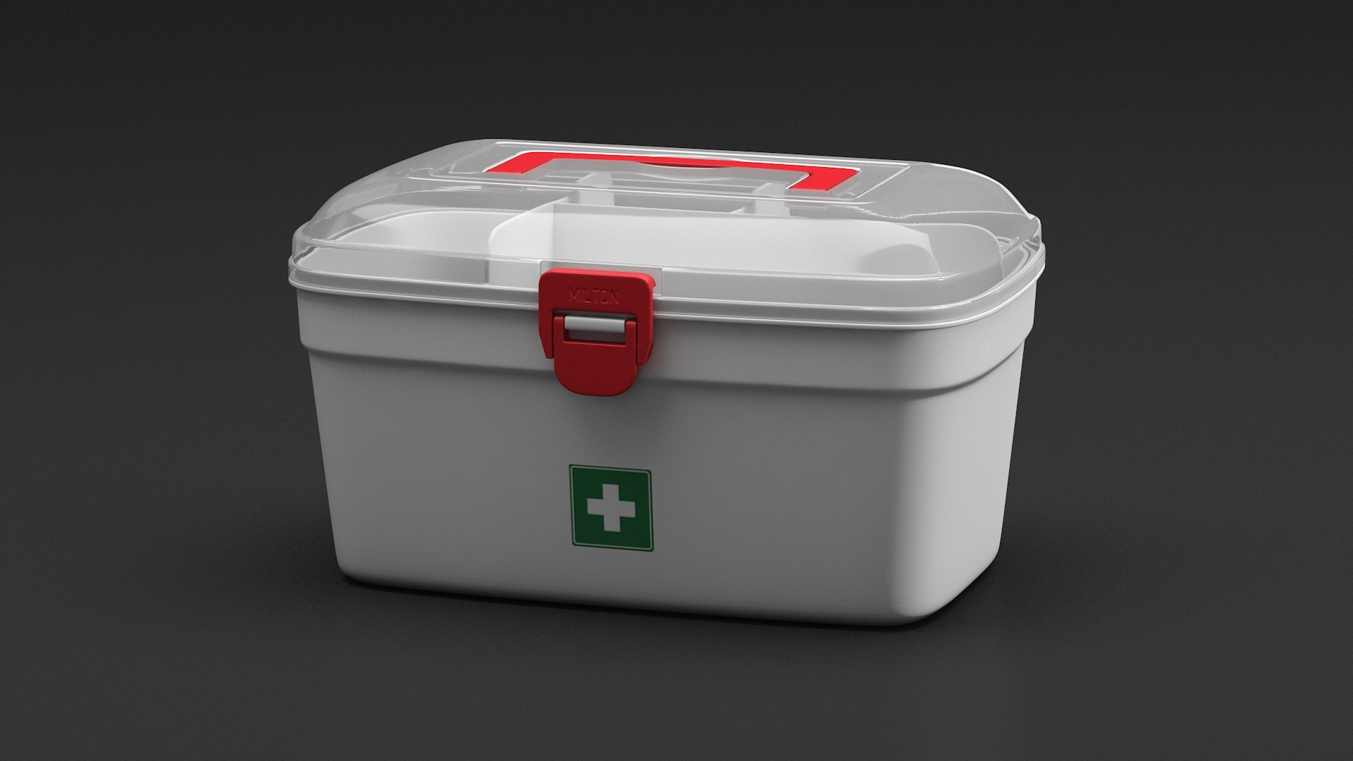 3D Plastic Medical Emergency Box Rigged Model - TurboSquid 2106175