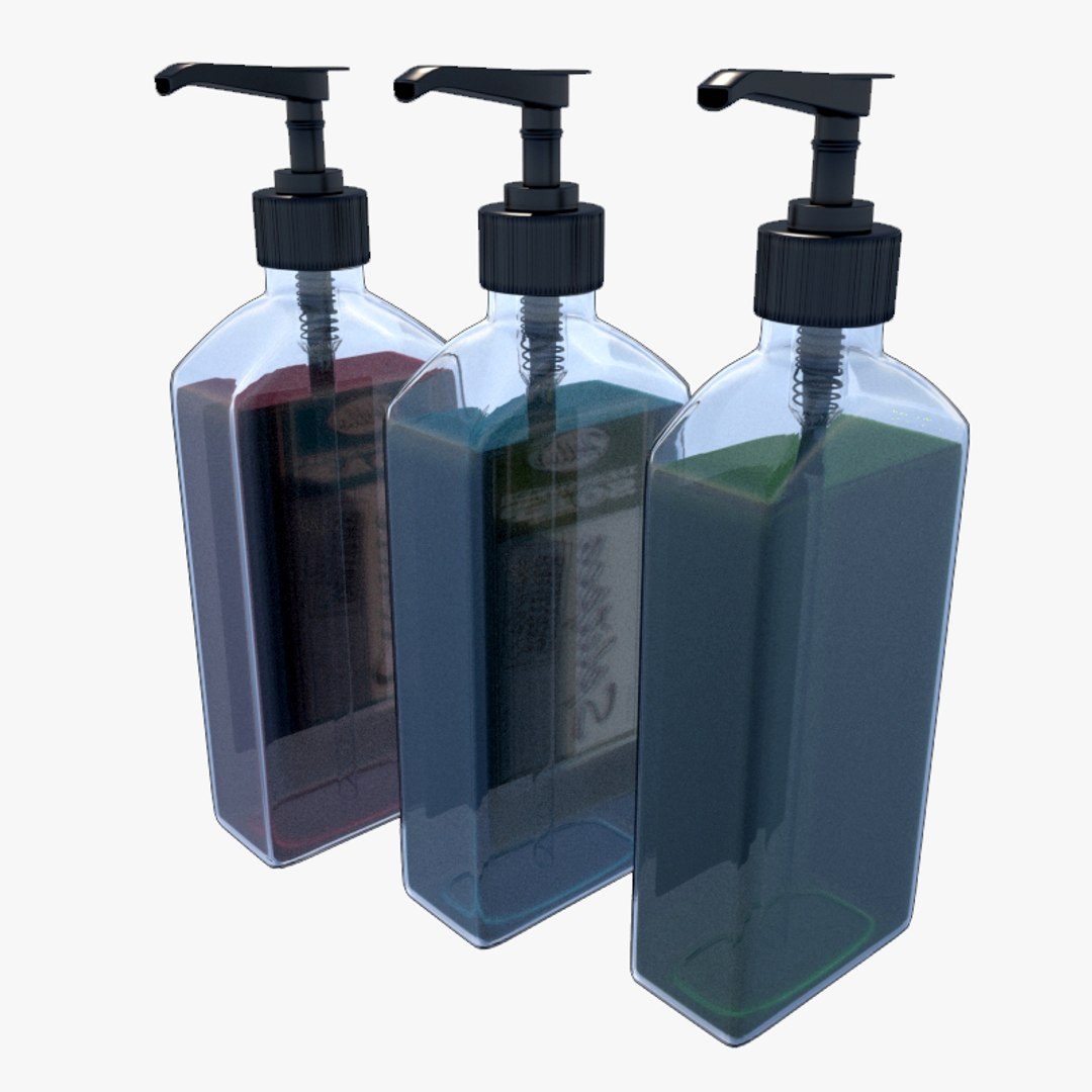 3d Soap Dispenser Model