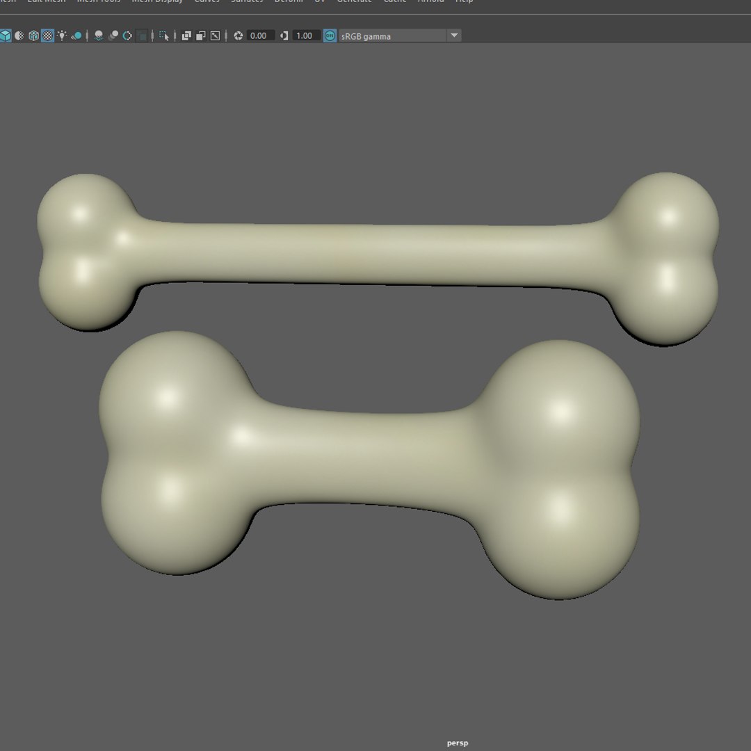 3D Bone Cartoon Model - TurboSquid 1685651