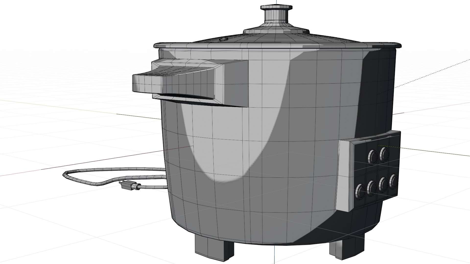 Free RiceCooker 3D Model - TurboSquid 1776496
