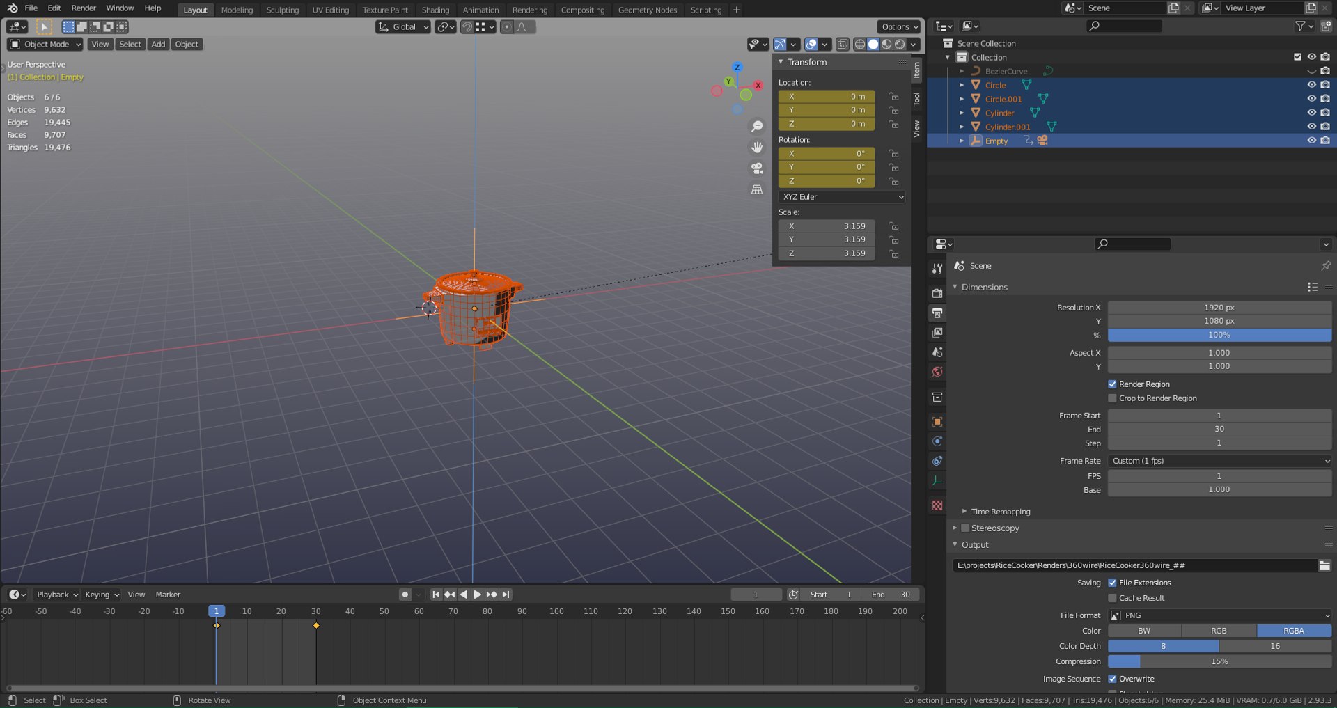 Free RiceCooker 3D Model - TurboSquid 1776496