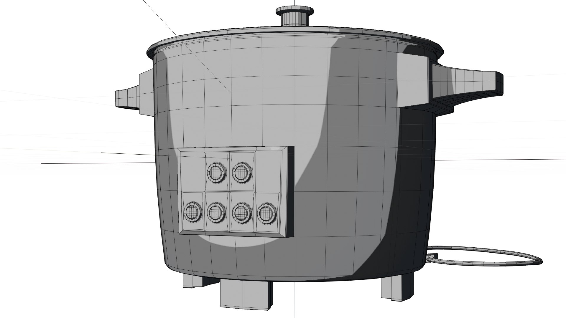Free RiceCooker 3D Model - TurboSquid 1776496